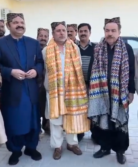 Ali Muhammad Mehar, Ejaz Baghyo host reception for Governor Mandokhail ...