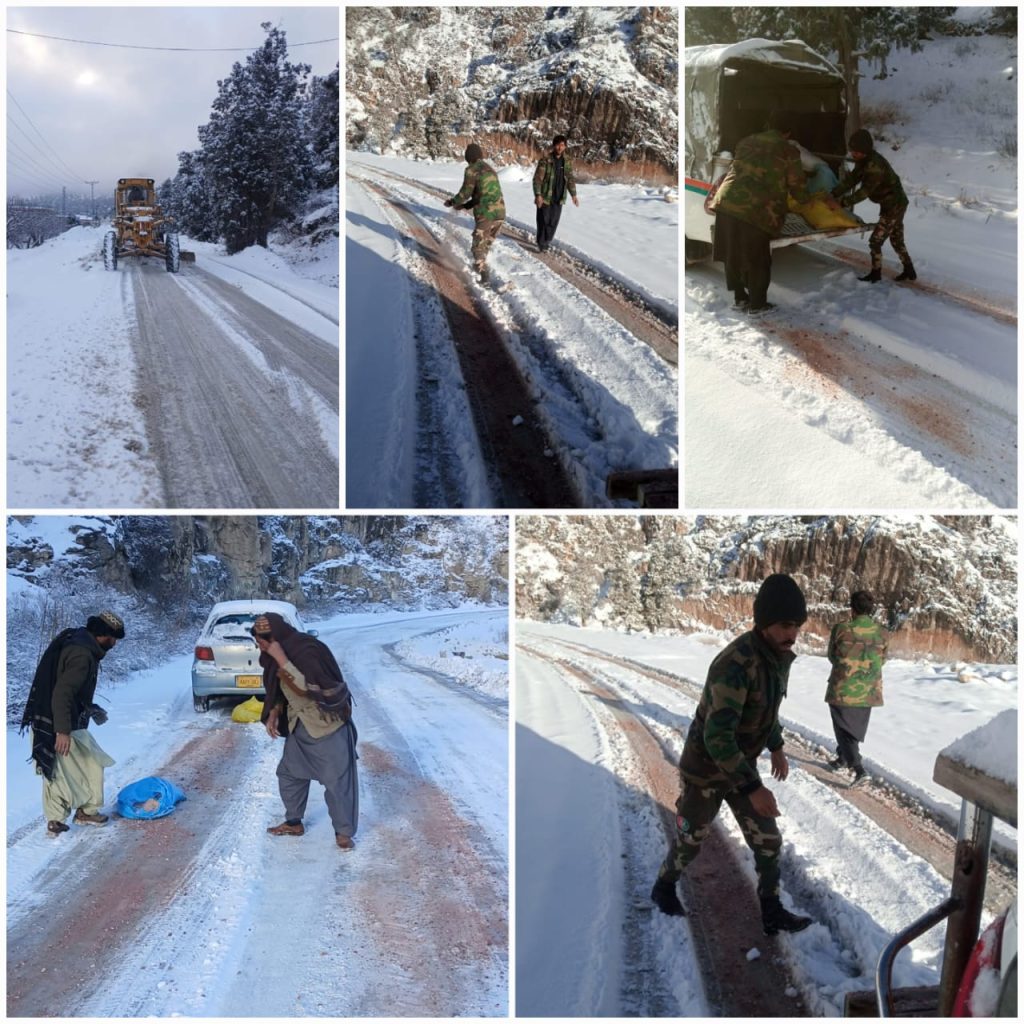 Levies Force Plays Vital Role in Clearing Snow-Covered Roads in ...