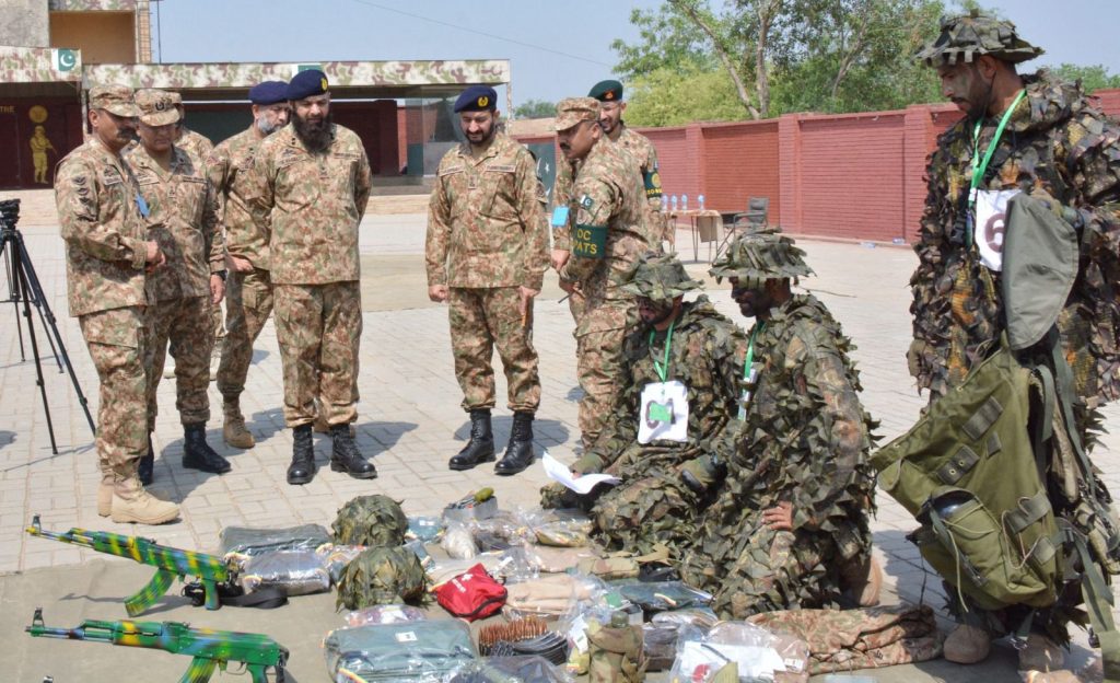 The opening ceremony of 8th International Pakistan Army Team Spirit ...