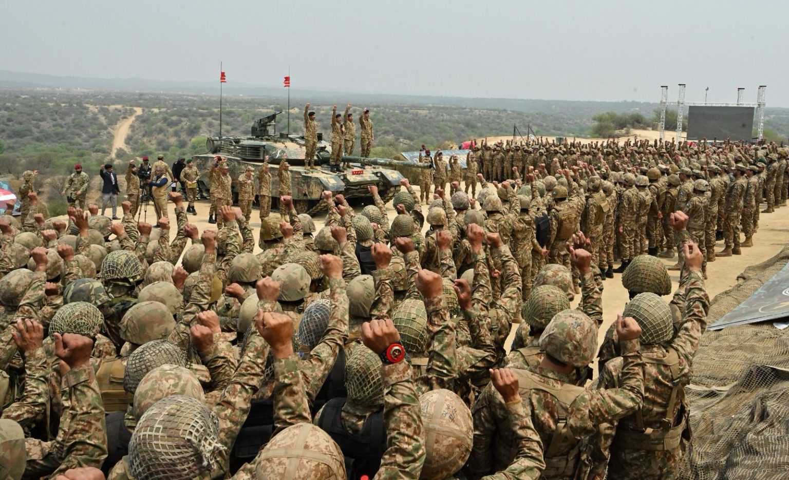 Chief of Army Staff (COAS), General Syed Asim Munir, NI (M), visited ...