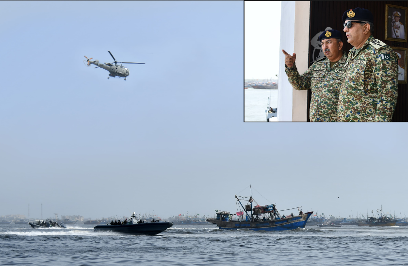 PAKISTAN NAVY CONDUCTS EXERCISES TO STRENGTHEN DEFENCE OF PORTS AND ...